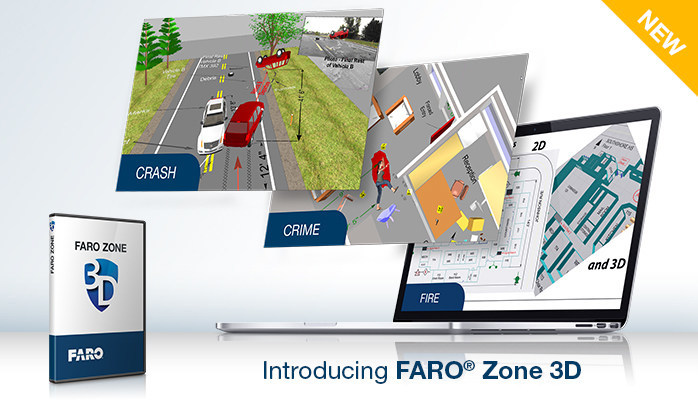 FARO® Releases Revolutionary FARO ZONE 3D for Public Safety Professionals