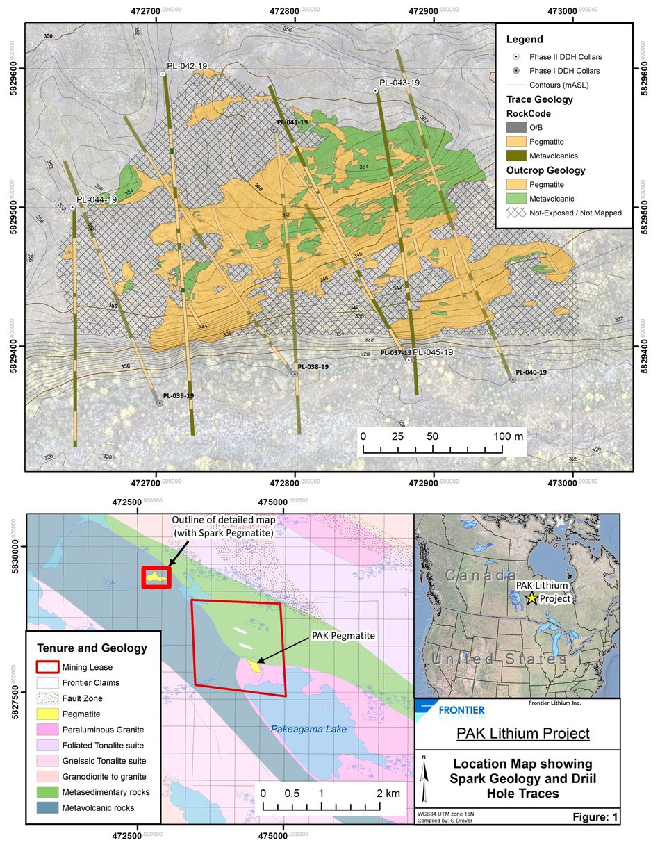 Frontier Lithium Intersects 231m of 1.61% Li2O During Phase II Drilling ...