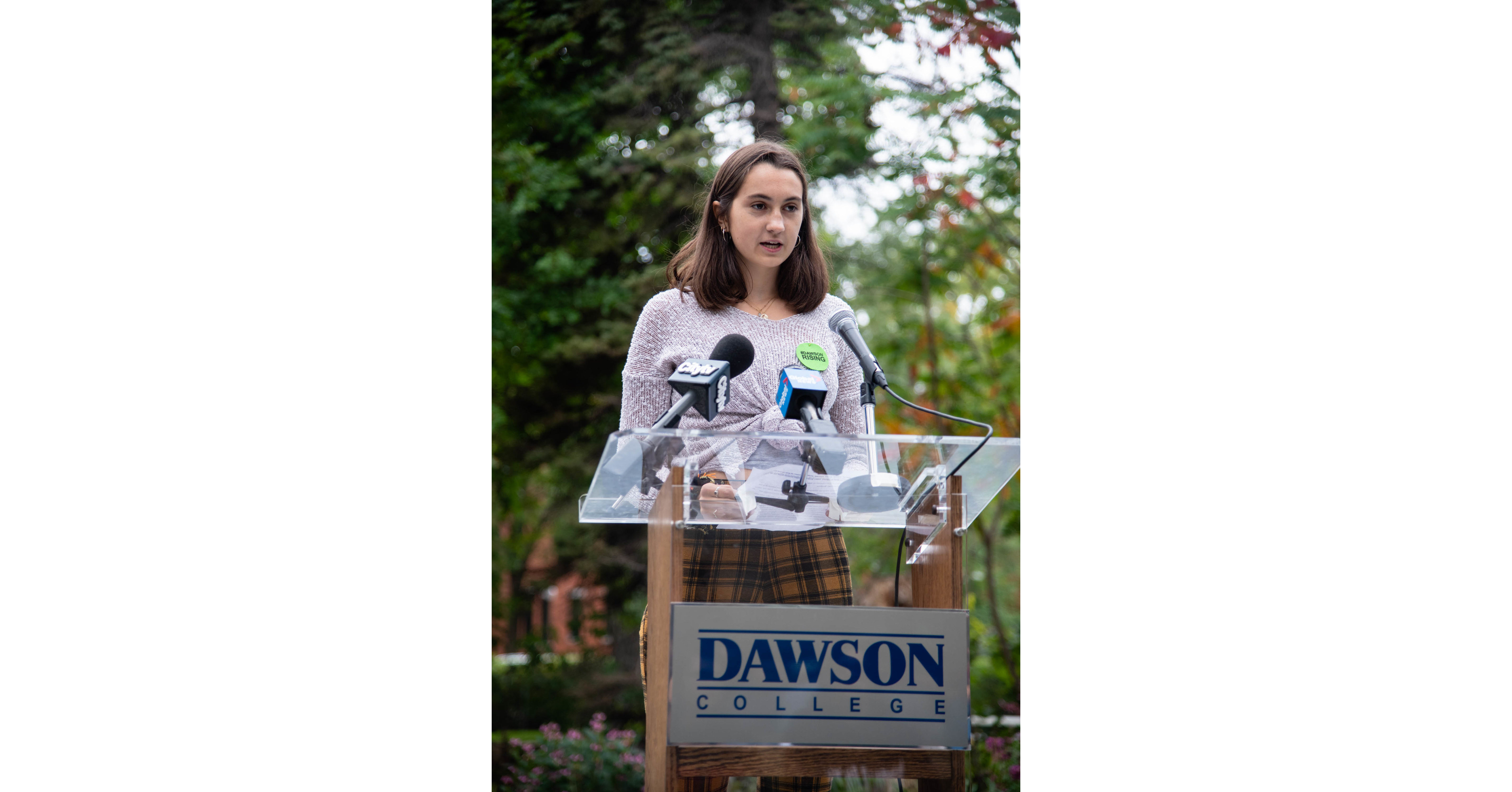 Dawson College mobilises students and staff for climate change action