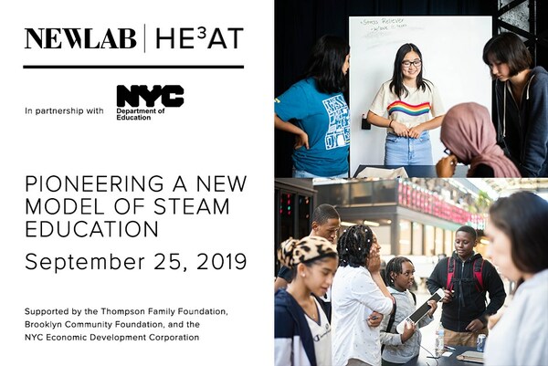 New Lab, Microsoft and the City of New York Launch HE3AT, a STEAM ...
