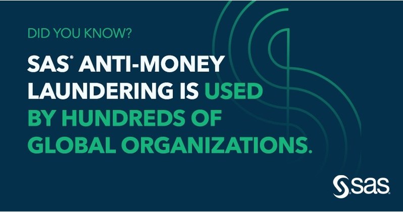 SAS an anti-money laundering Leader, says independent research firm