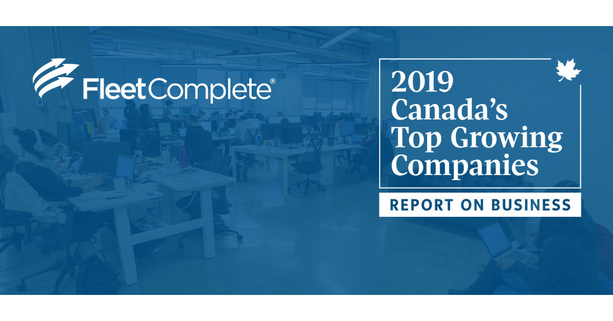 The Globe and Mail Lists Fleet Complete as One of Canada's Top Growing ...