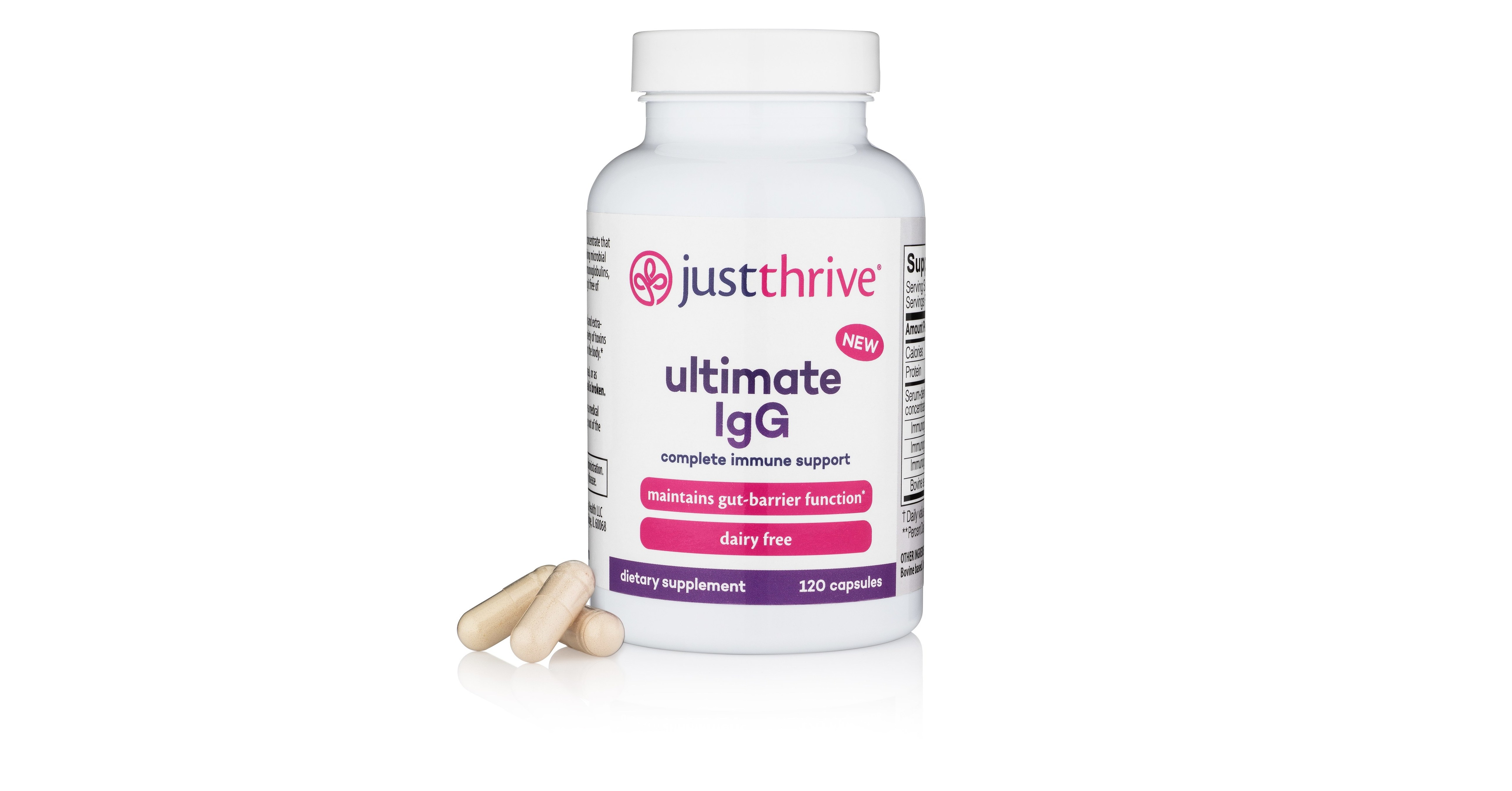 Just Thrive® Releases Immune-Boosting Supplement, Ultimate IgG
