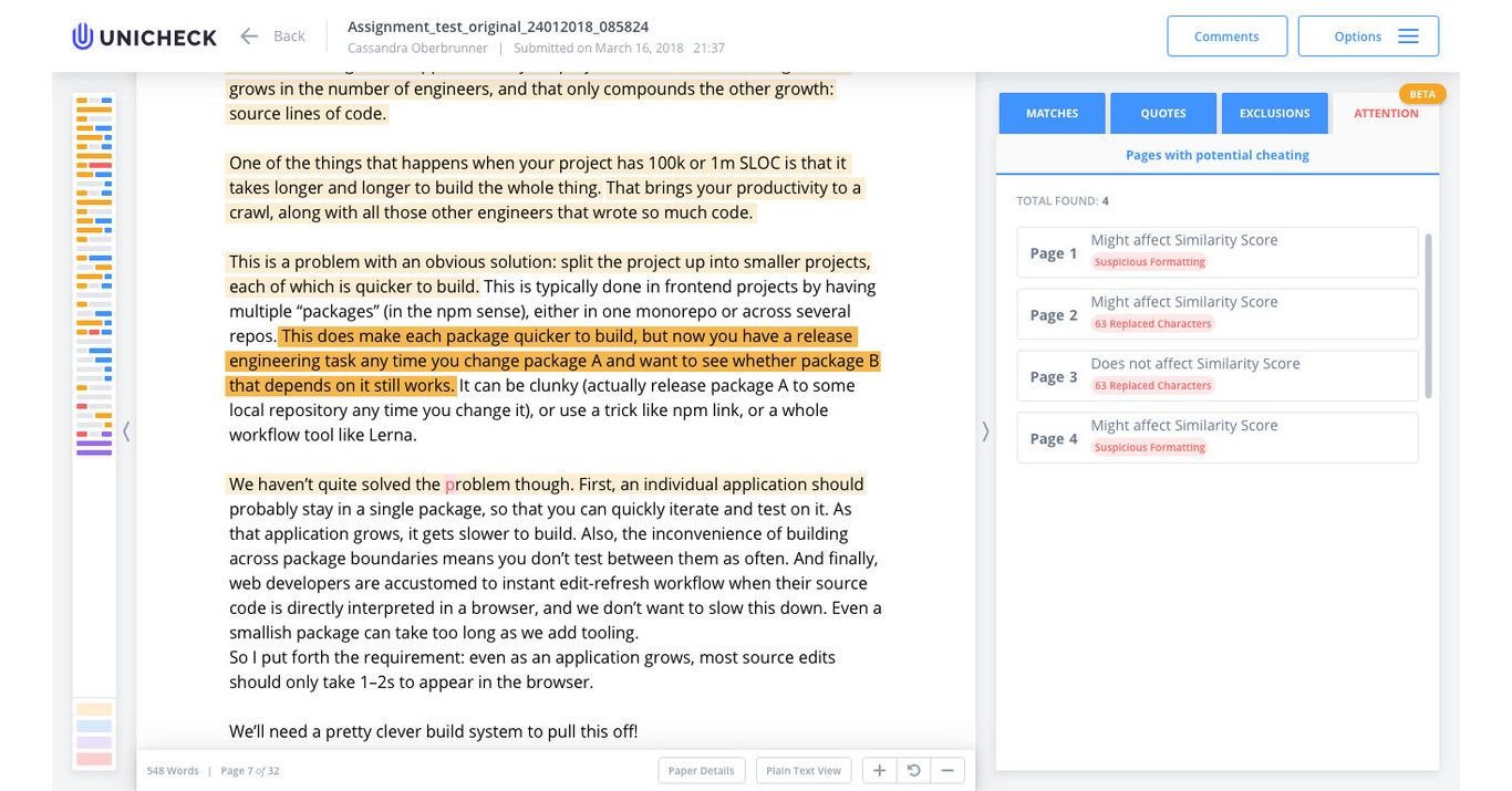 Unicheck Has Released Advanced Cheating Detection to Uncover Digital ...