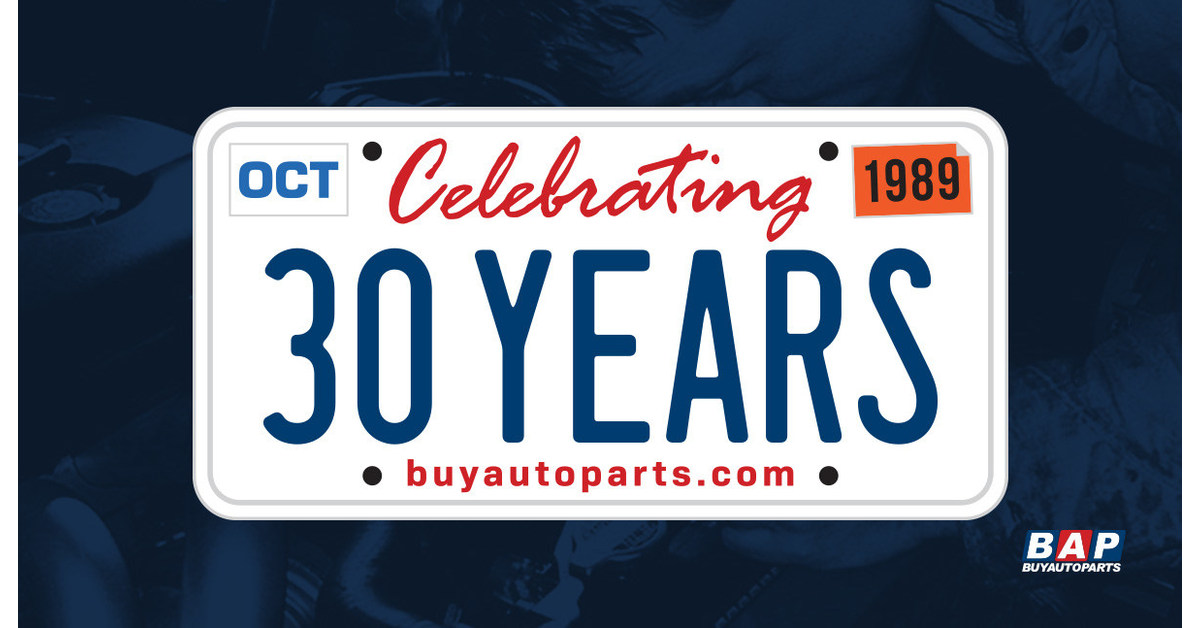 BuyAutoParts.com Celebrates 30th Year Anniversary Humble Beginnings to ...