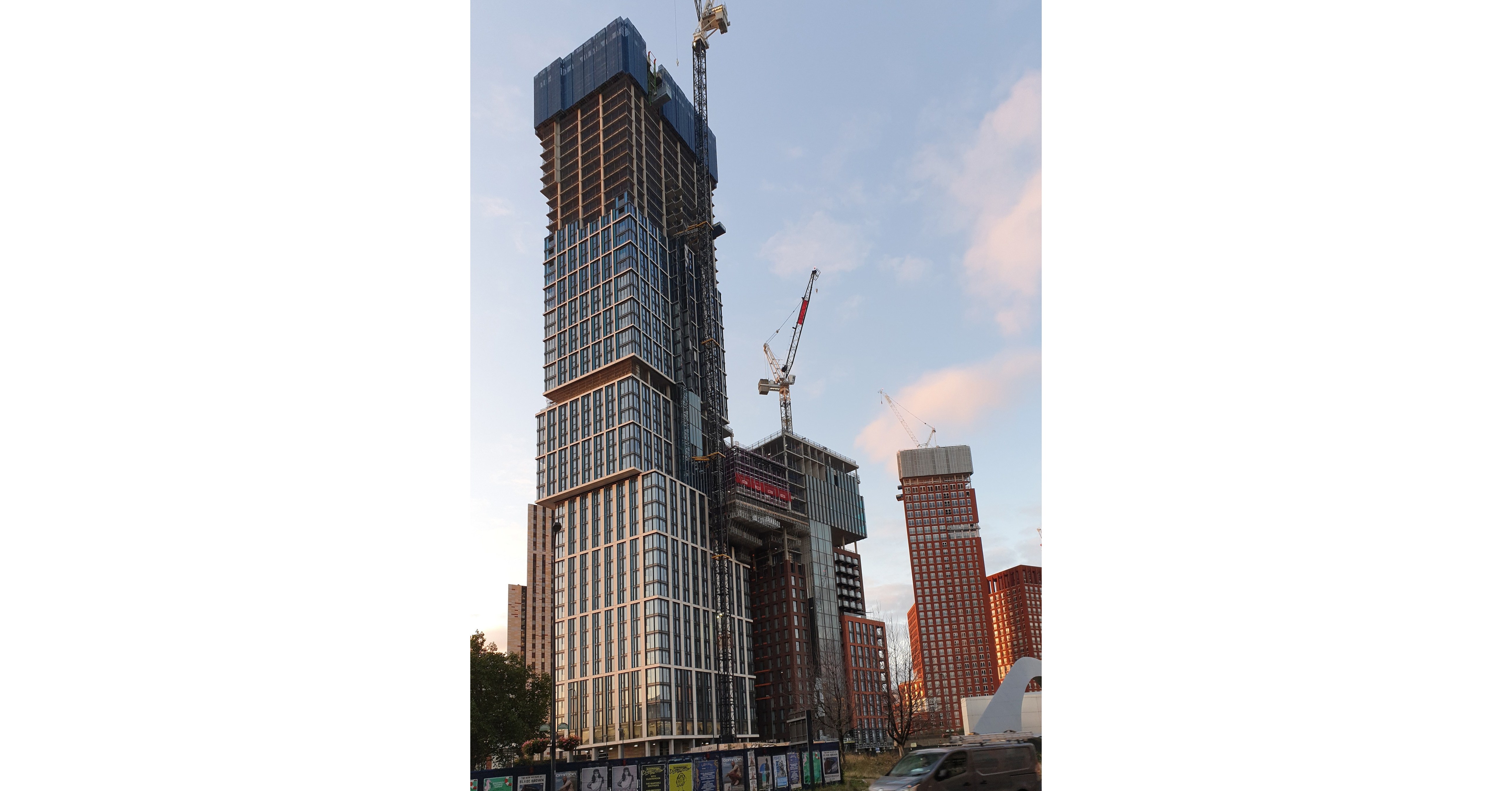 DAMAC's First Tower in the City of London Reaches Its Pinnacle