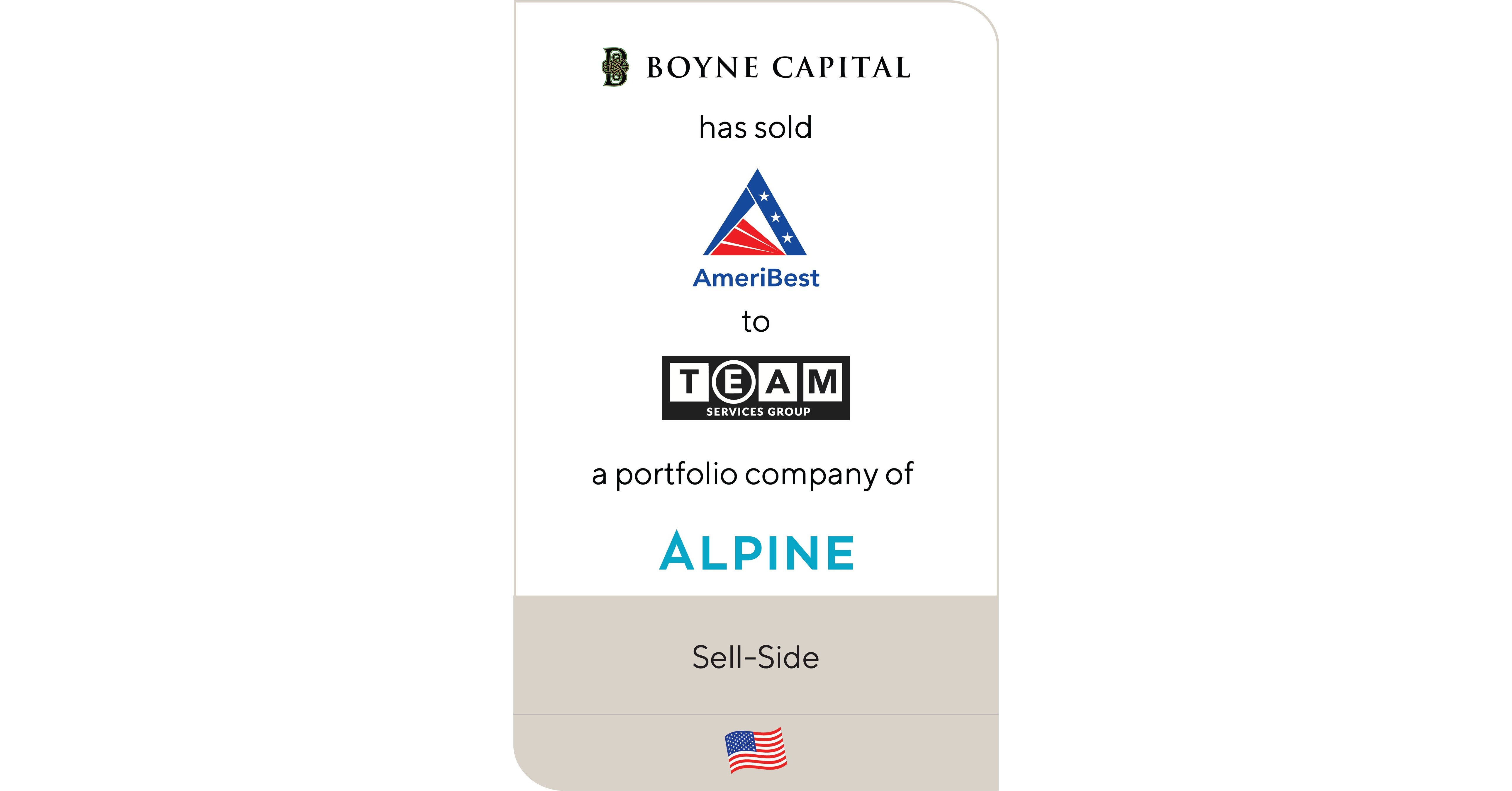 Boyne Capital has sold AmeriBest Home Care to TEAM Services Group, a ...