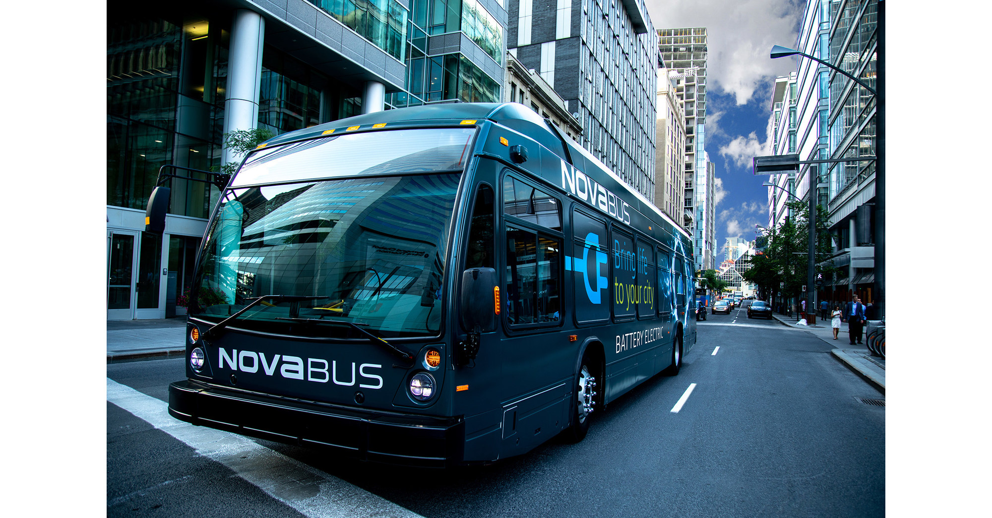 Nova Bus introduces the LFSe+, a new long-range electric bus with dual ...