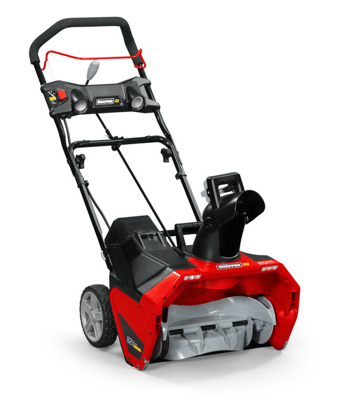 Snapper® Unveils Single Stage Snow Blower And Lawn Edger Attachment To ...
