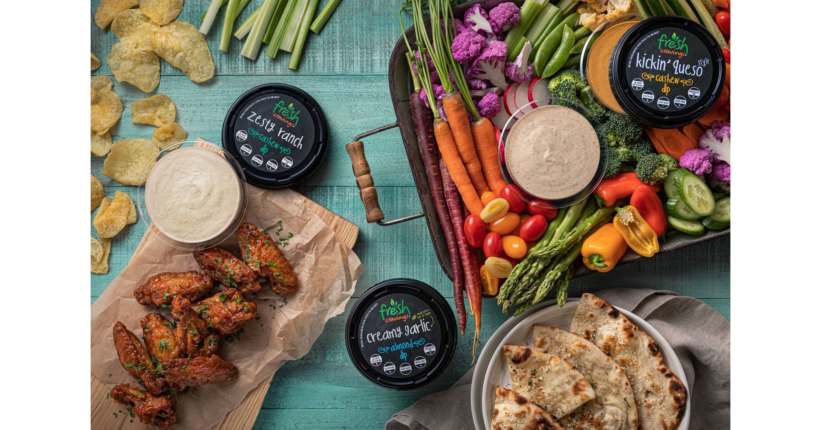 Fresh Cravings Launches 'The Dip that Delivers™' with a New Plant-Based ...