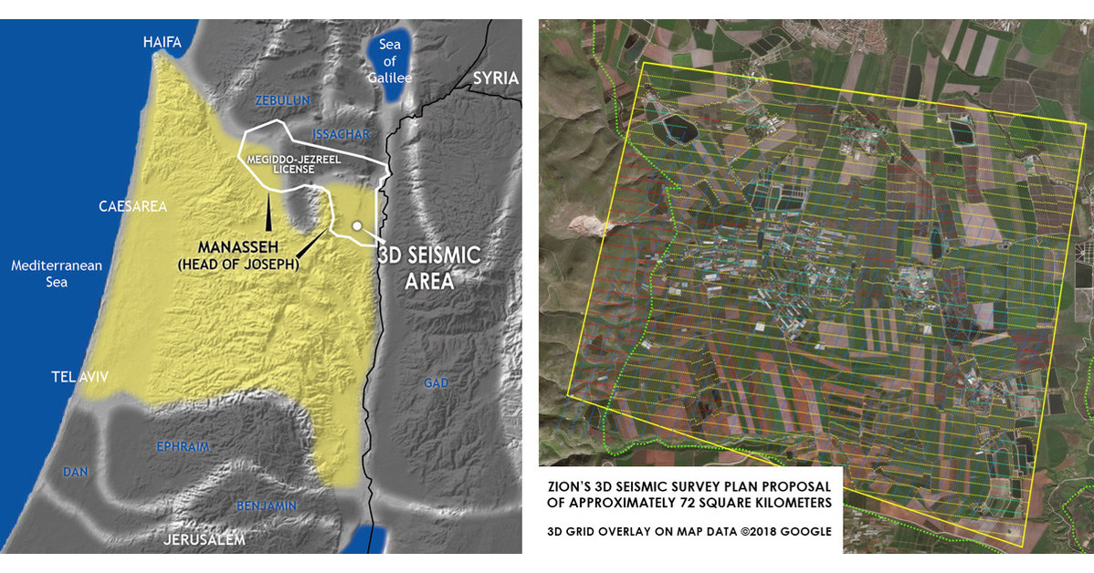 Zion Oil & Gas Finishes Data Acquisition for Largest Onshore 3-D ...