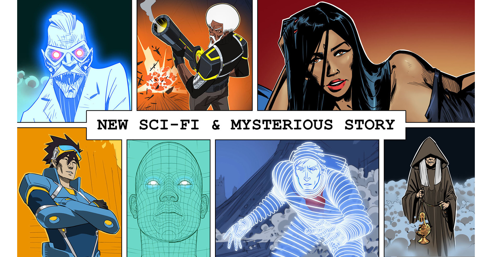 THE FIRST DIMENSION Comic Sci-Fi Artificial Intelligence Ghost Story 35 ...