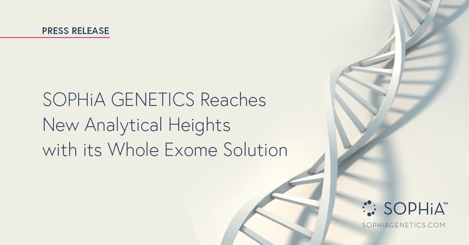 SOPHiA GENETICS Reaches New Analytical Heights With Its Whole Exome ...