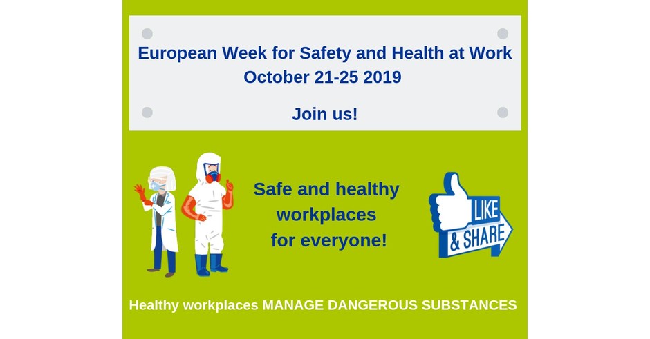 Join EU-OSHA in Marking the European Week for Safety and Health at Work ...