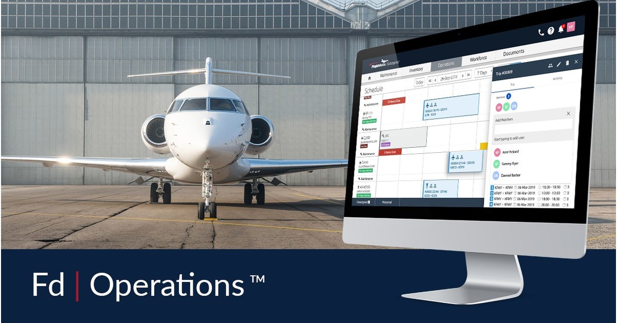 Flightdocs Unveils the First-ever, Fully Integrated Flight Department ...