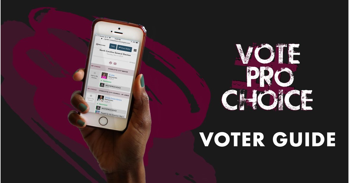 #VOTEPROCHOICE Launches National Voter Guide To Elect Prochoice ...