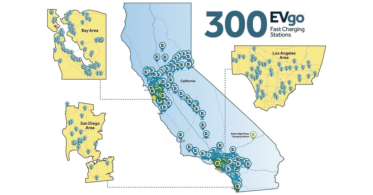 EVgo Announces 40% Growth in Its California Fast Charging Network