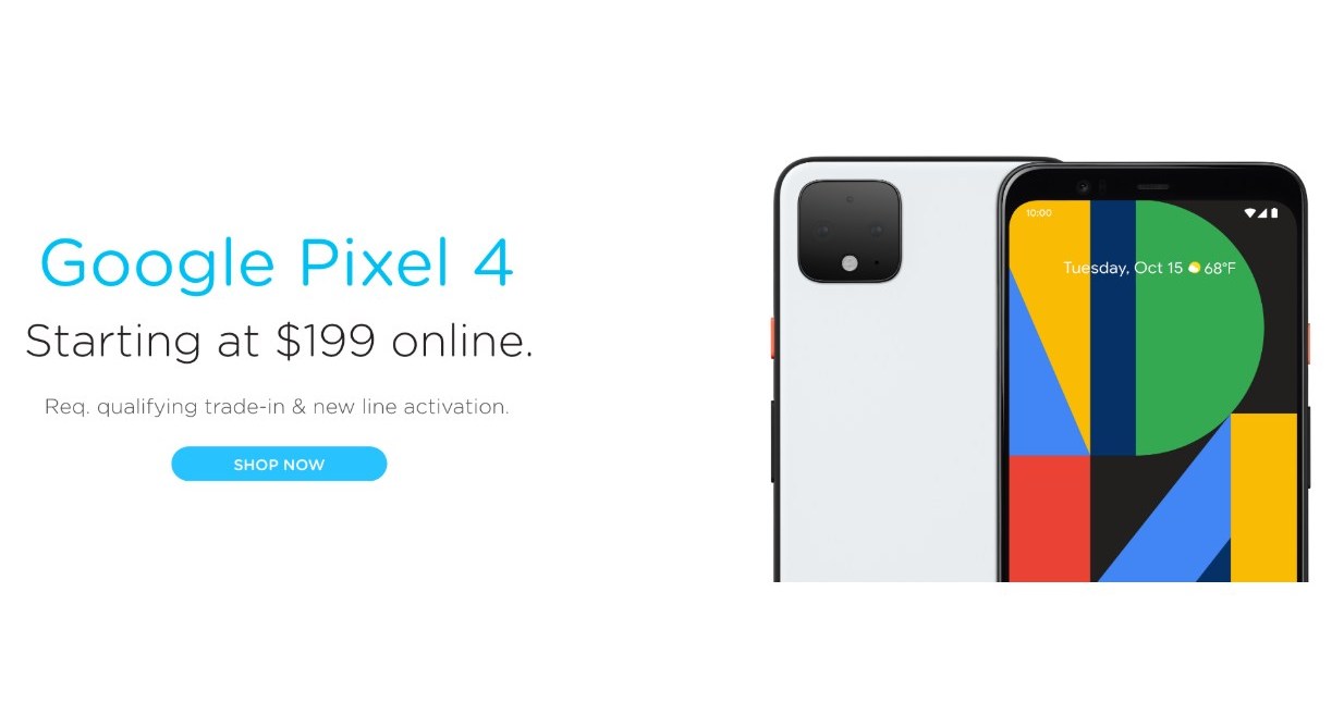 Google Pixel 4 and Pixel 4XL smartphones arrive on C Spire 4G LTE ...