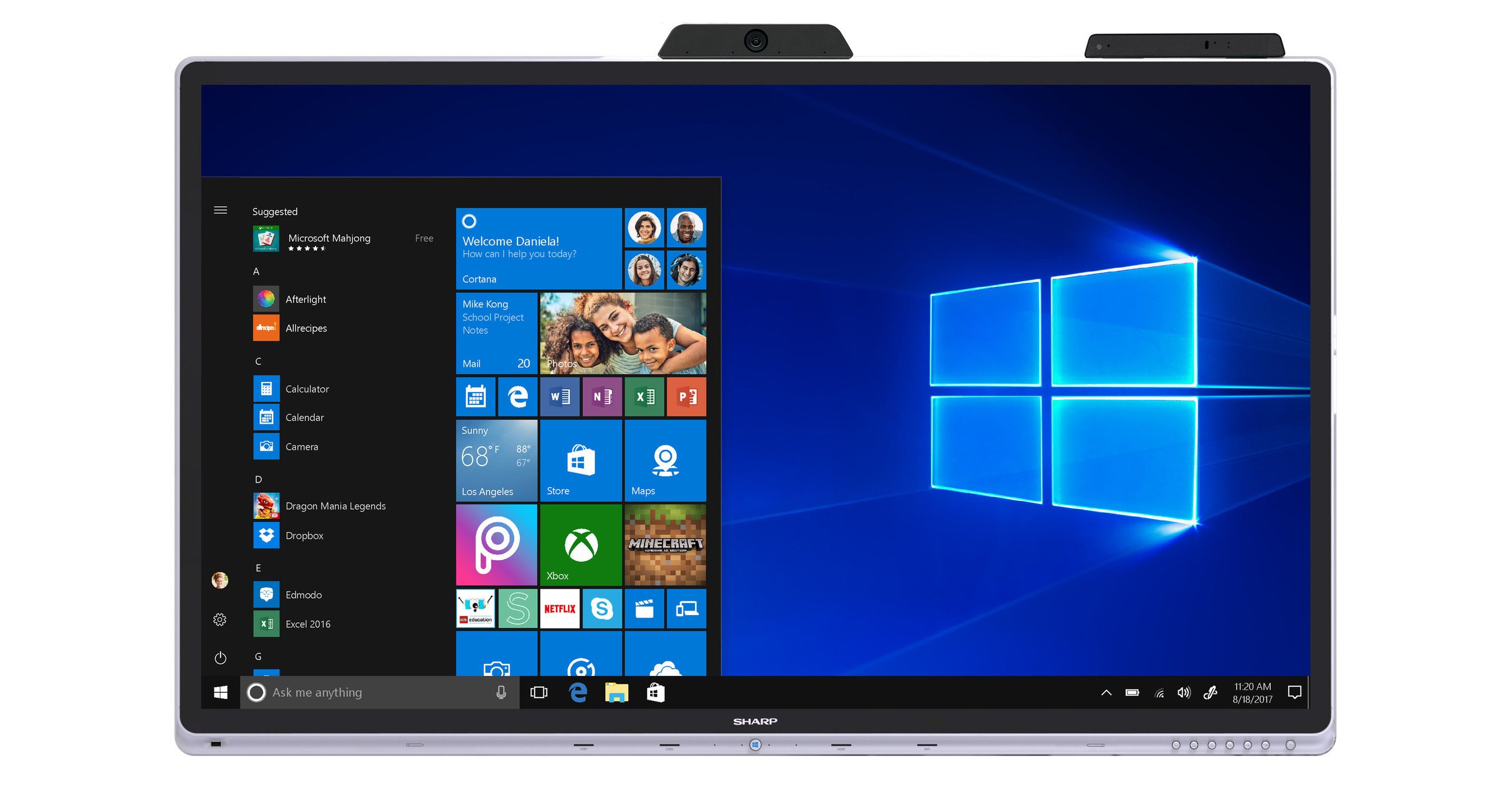 Sharp Brings the World's First Certified Windows Collaboration Display ...
