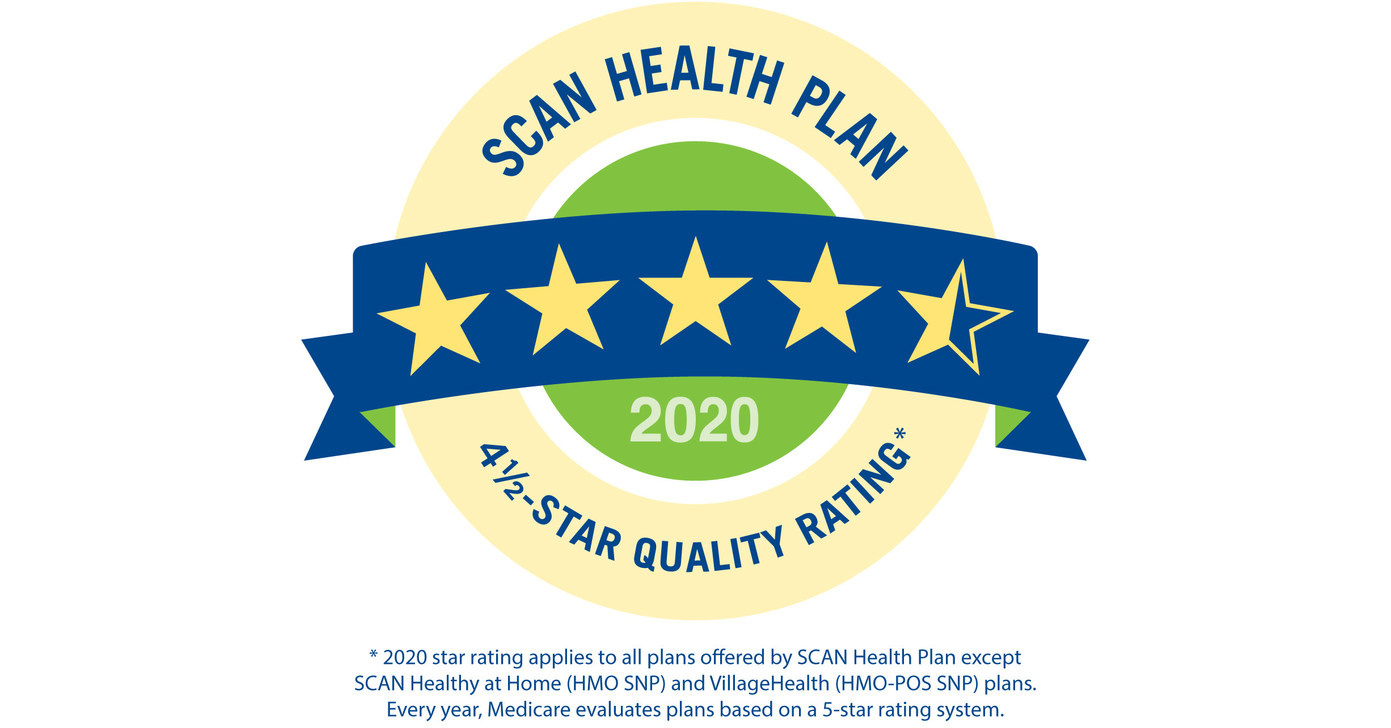 SCAN Health Plan Earns Medicare CMS 4.5-Star Rating for Third ...