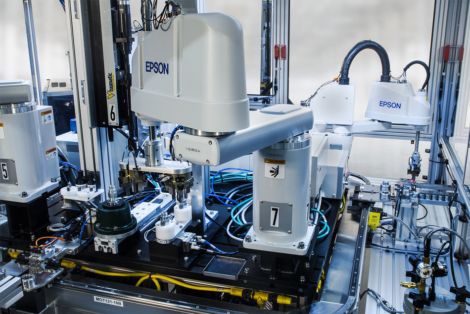 RND Automation Leverages Epson Robots for Unique Hydraulic Valve Assembly Solution