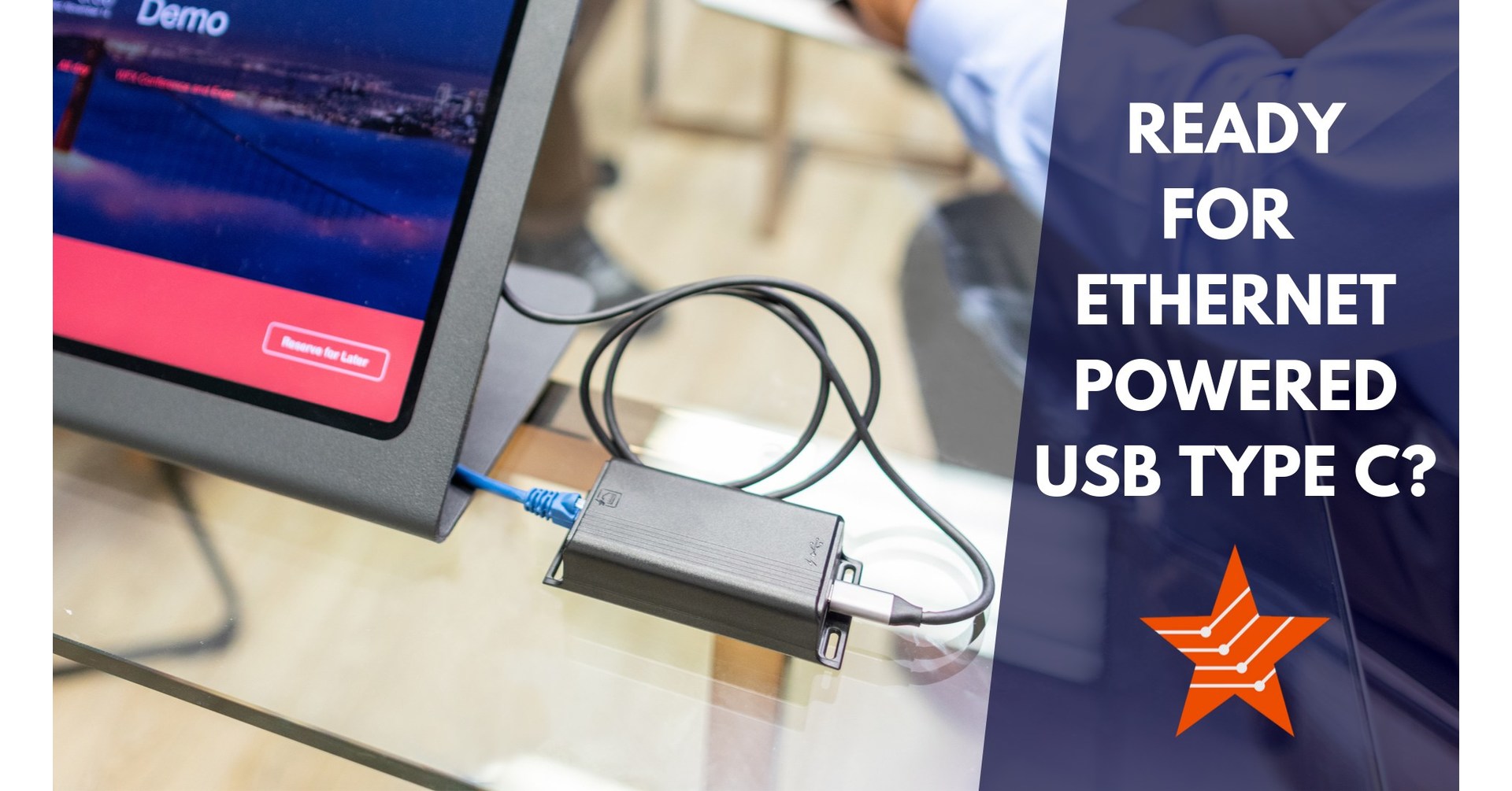 PoE Texas Unveils the Power Over Ethernet to USB Type C Converter for ...