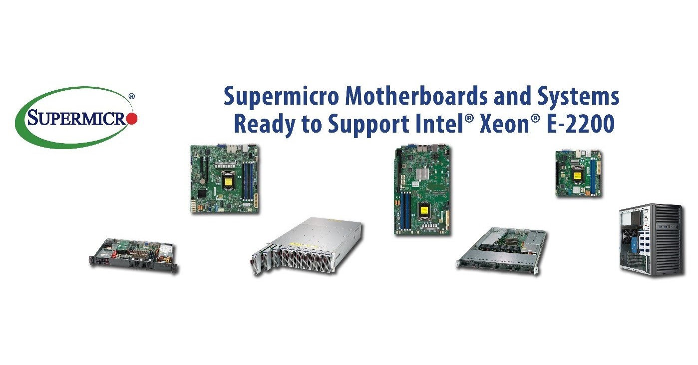 Supermicro Delivers Performance Boost to High-Density, Entry-Level, and ...