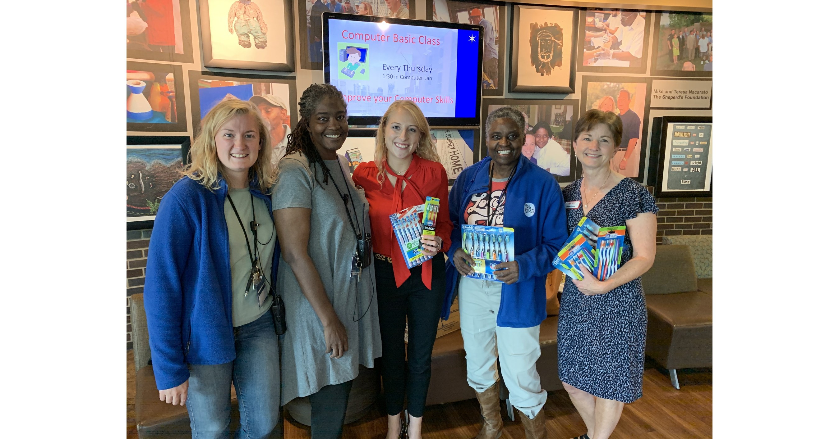 NADCO Collects Toothbrushes For Nashville Shelter