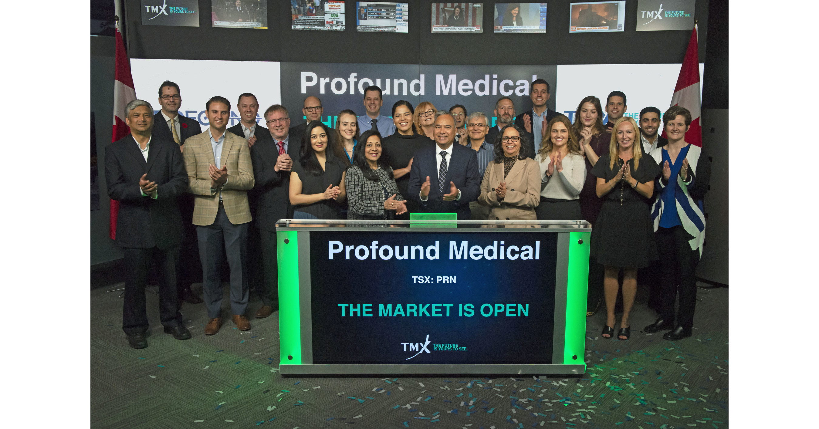 Profound Medical Corp. Opens the Market