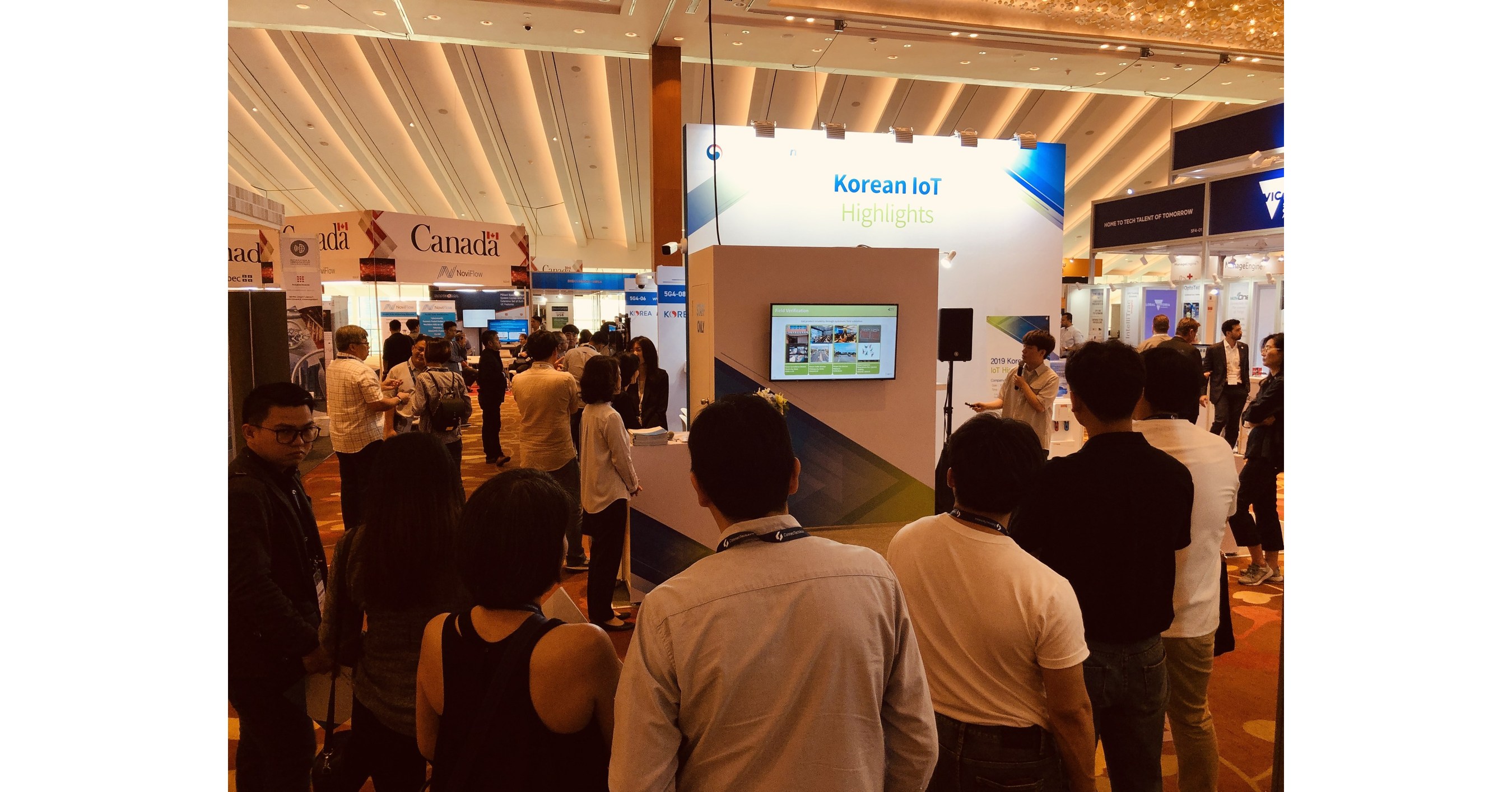 Launch of Overseas IoT Tech expo for a glance of Korean IoT Tech Today