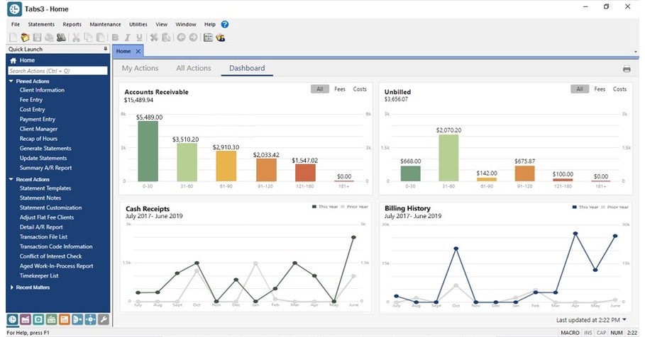 Tabs3 Software Releases Version 2020 - Simplifying Billing and Practice ...