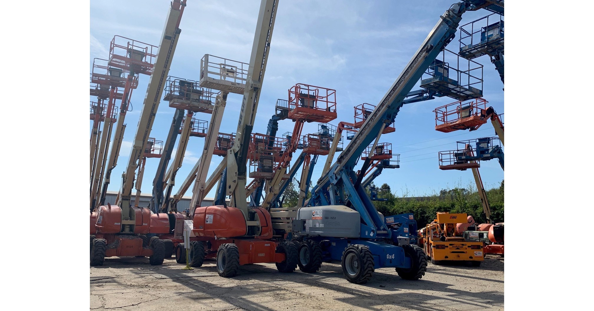 Back from the Field, Aerial Access Equipment's Entire Fleet of ...