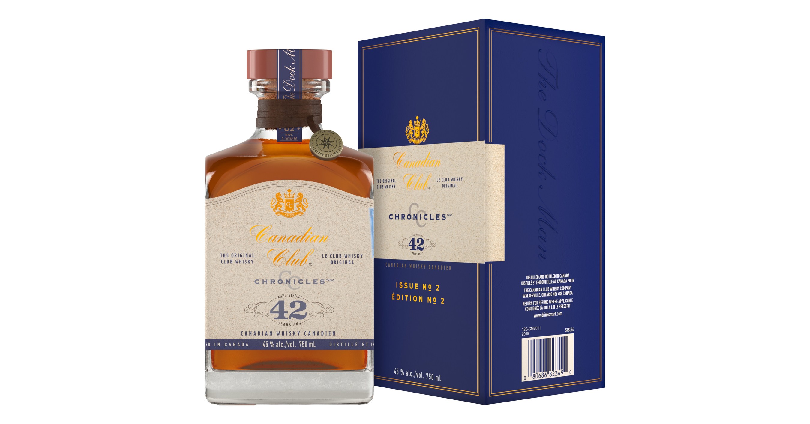 Canadian Club® Launches Canadian Club® 42 Year Old in the US