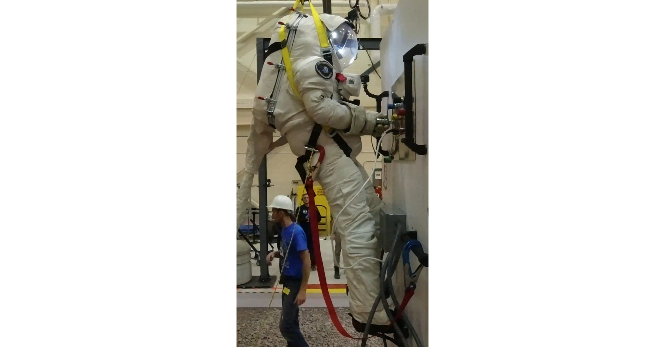 PoSSUM Completes First Commercial Gravity-Offset EVA Space Suit Test ...