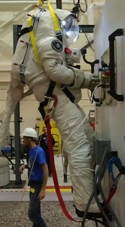 PoSSUM Completes First Commercial Gravity-Offset EVA Space Suit Test ...