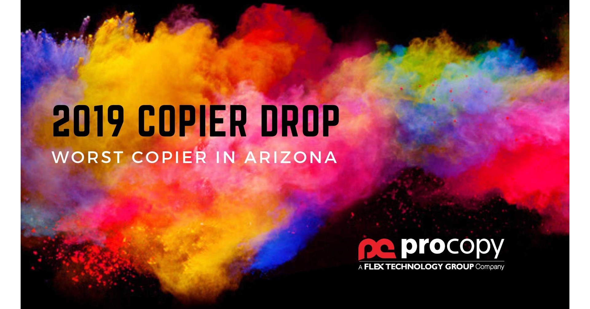 ProCopy Announces the Winner of Their 9th Annual Worst Copier Drop