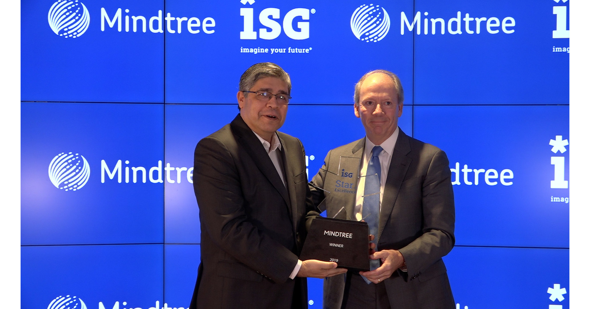 ISG Presents 2019 ISG Star of Excellence Award™ to Mindtree
