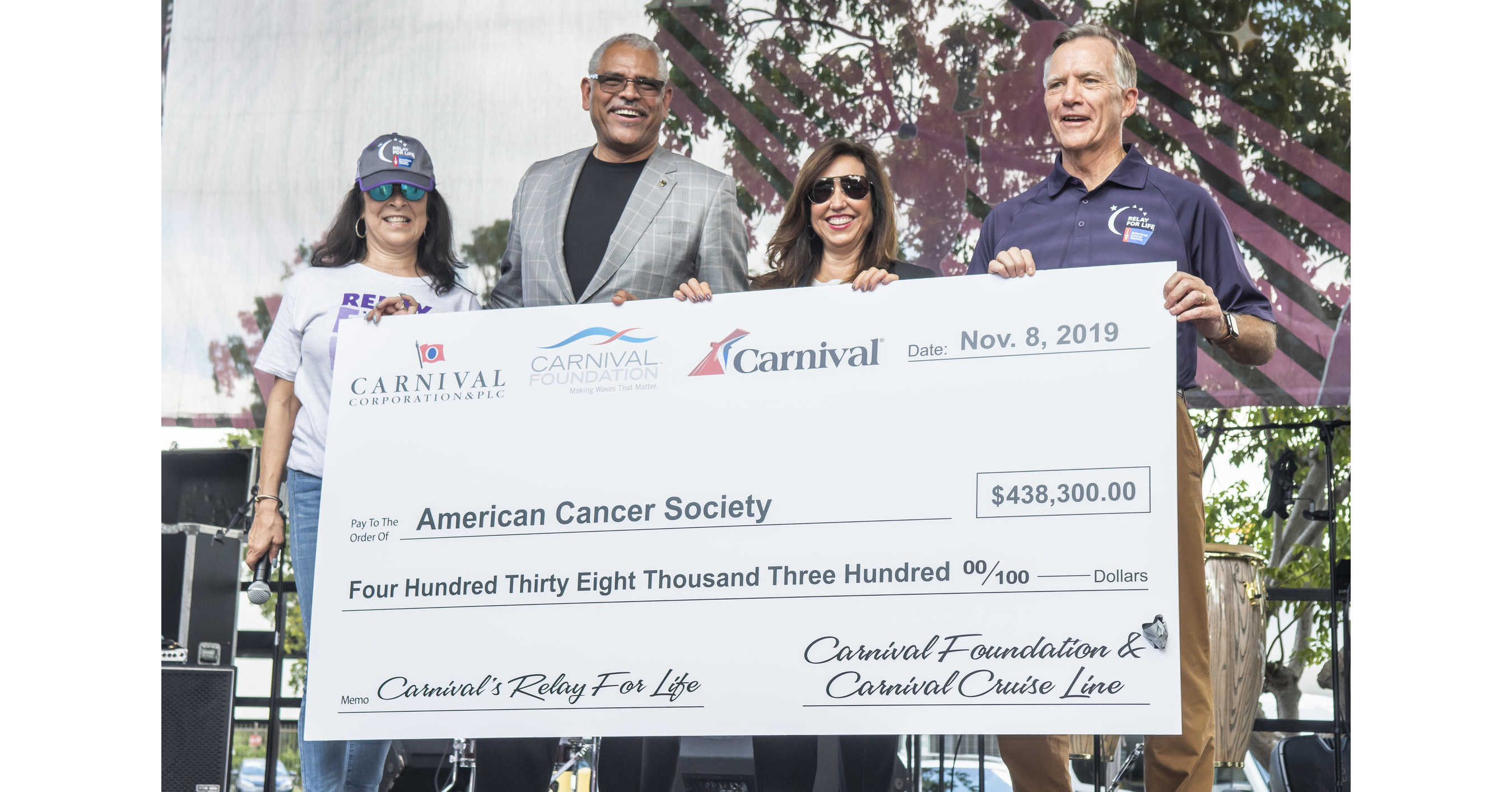 Carnival Corporation Breaks the Million-Dollar Mark at Its 2019 ...