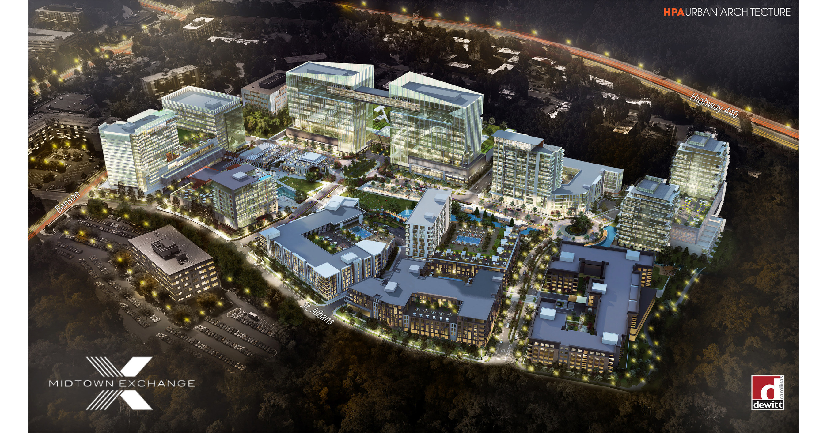 Dewitt Carolinas, Inc. Announced Master Plan for Midtown Exchange, a ...