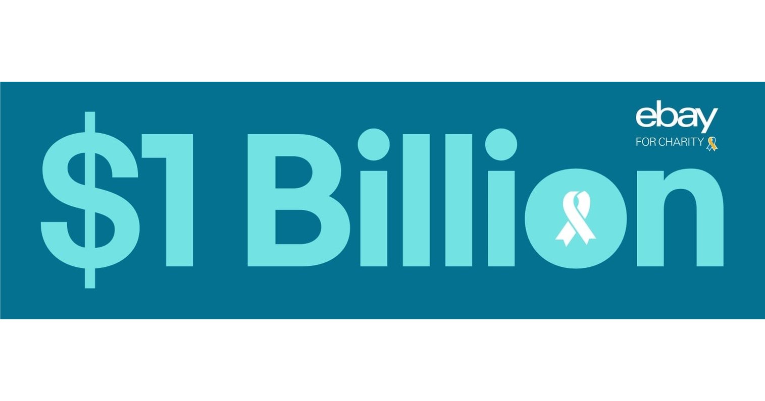 The eBay community raises more than $1 Billion for charities globally