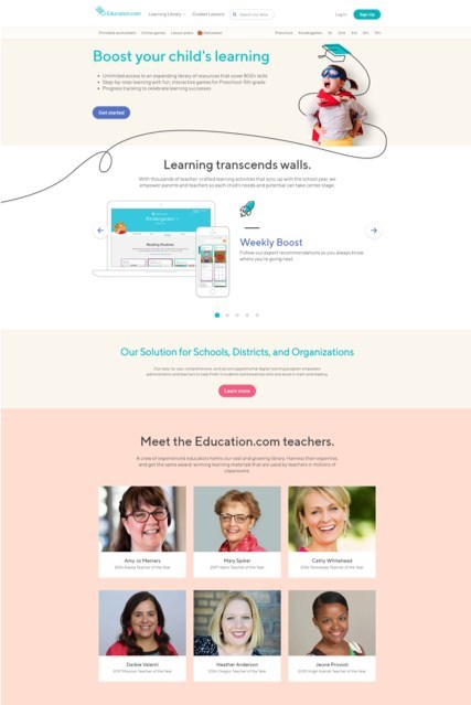 IXL Learning Acquires Learning Resources Platform Education.com