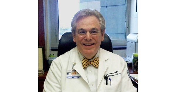 Stephen A. Paget, MD, FACP, FACR, MACR, is recognized by Continental ...