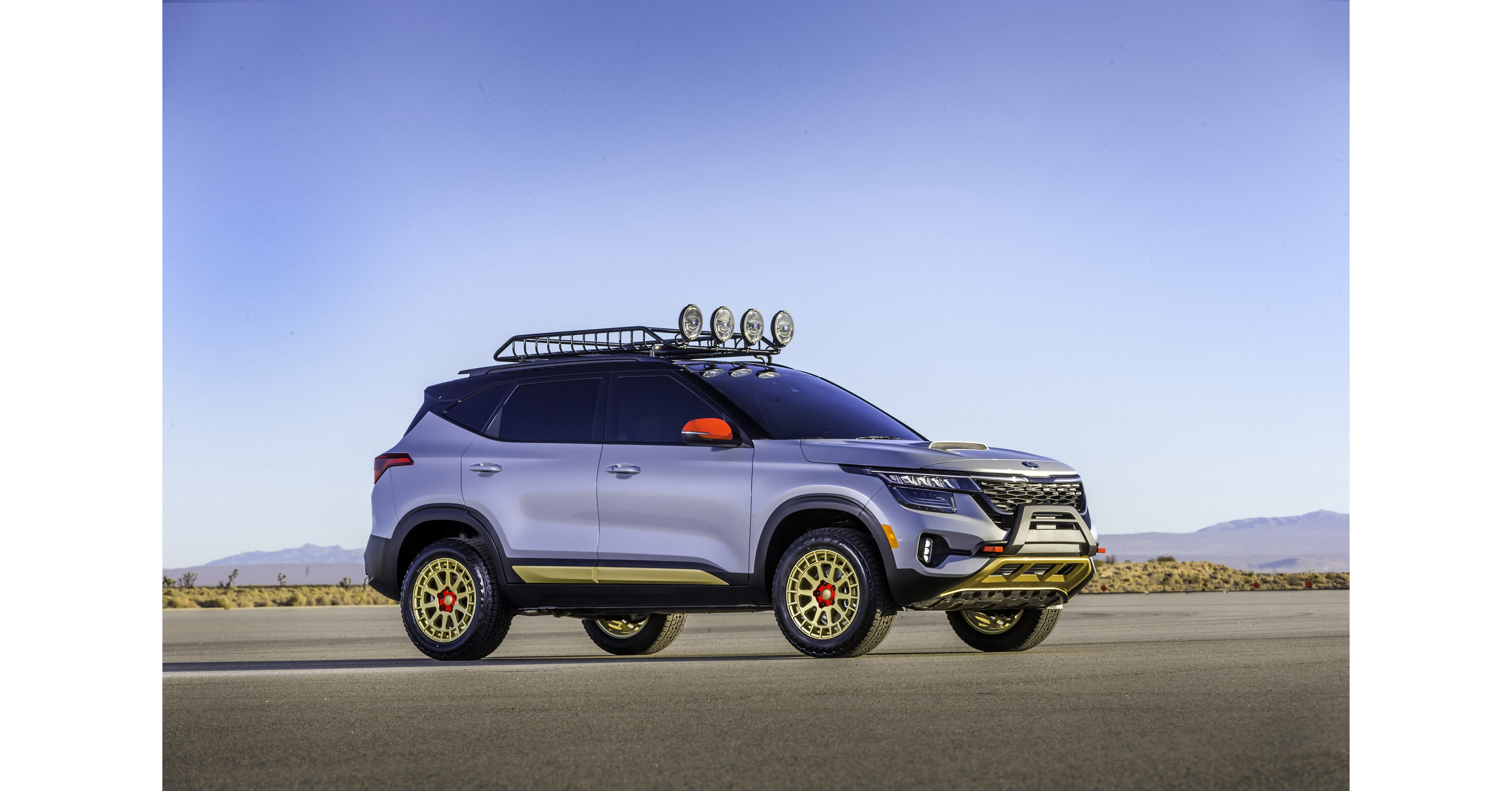 Kia Unleashes Untamed Seltos X-Line Concepts at 2019 Los Angeles Auto Show