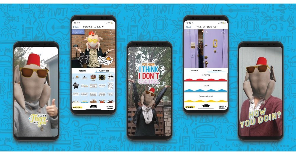 The One Celebrating Friendsgiving with the Official Free Friends App!