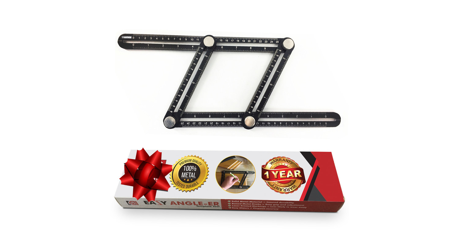 Our Multi Angle Measuring Ruler is Back in Stock in Time for the Holidays
