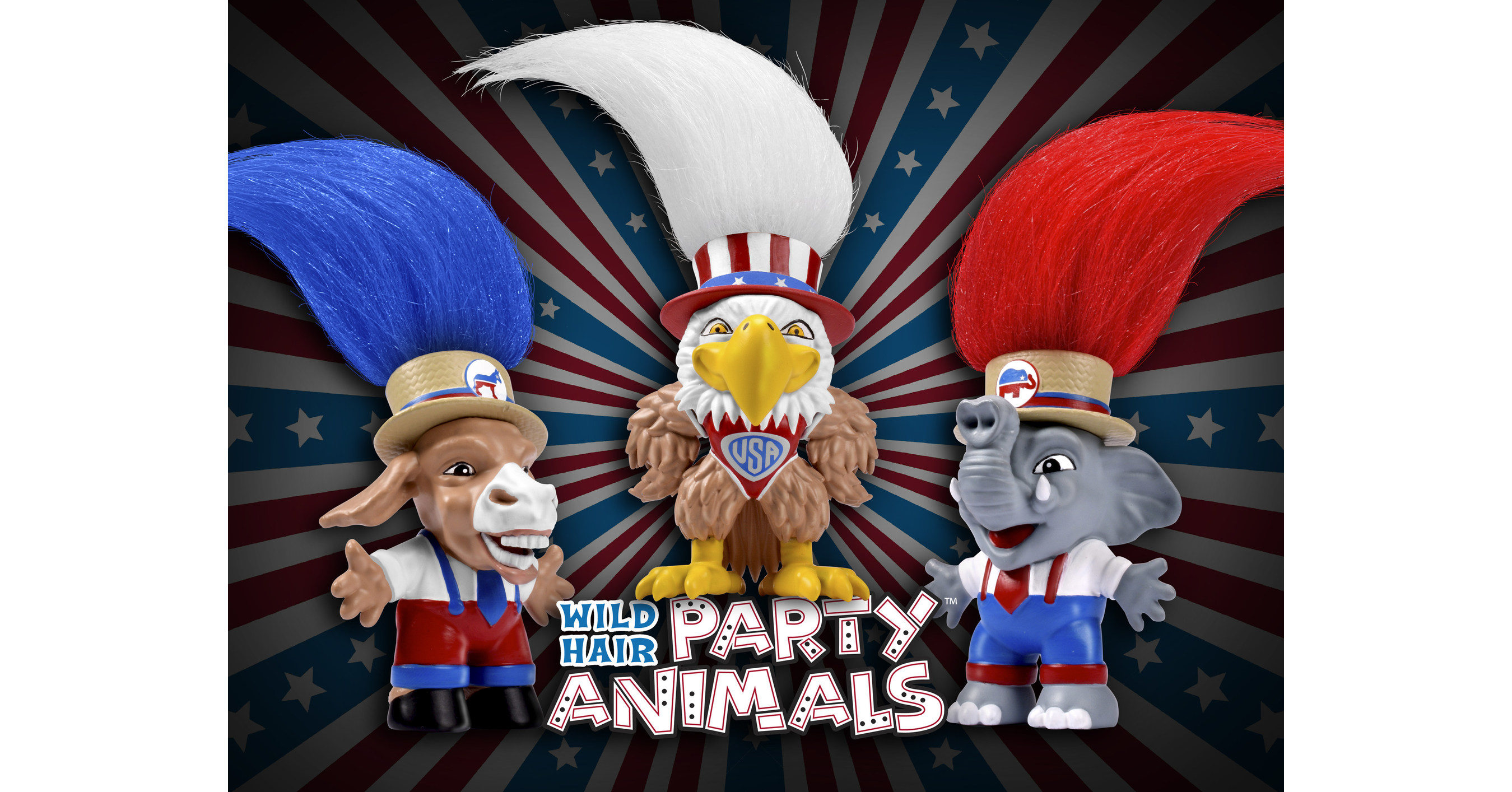 Wild Hair Creations® Party Animals Debut in Times Square