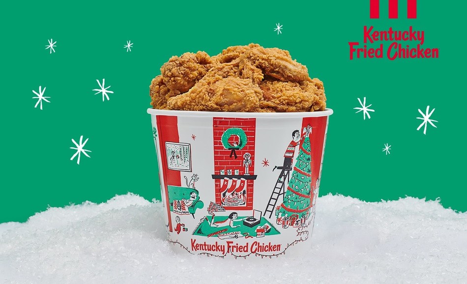 KFC Gets In The Holiday Spirit With Limited-Edition Holiday Buckets And ...