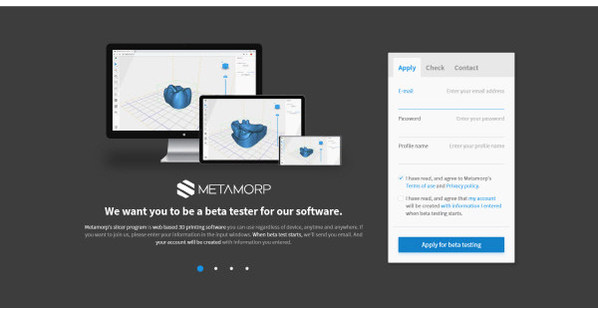 Metamorp, a 3D printing software company, searches for beta testers