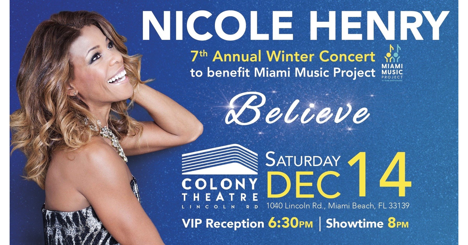 Miami's International Jazz Star Nicole Henry Celebrates Her 7th Annual ...