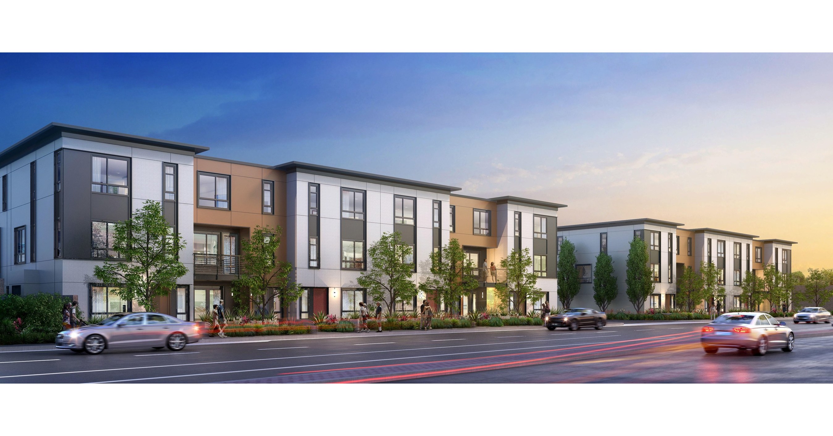 Pre-sales for Trio, a new townhome community in Orange, announced by ...